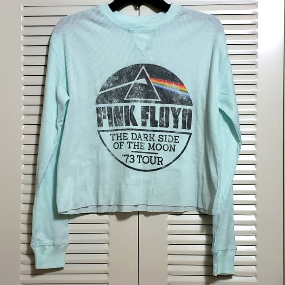 Pink Floyd | Tops | Nwt Pink Floyd Mint Thermal Long Sleeve | Poshmark